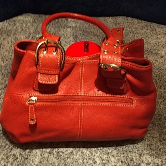 Tignanello | Bags | Authentic Tignanello Leather Orange Bag | Poshmark